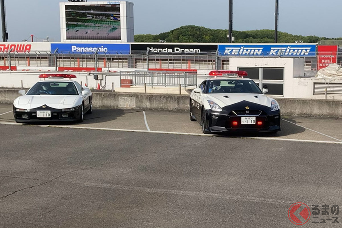 「後ろから来たらトラウマ!?」 最強のすげぇ「パトカー軍団」が集団走行を披露!?「GT-R・LC・NSX」の高速機動隊仕様が栃木に集結するワケ（くるまのニュース） | 自動車情報・ニュース ...
