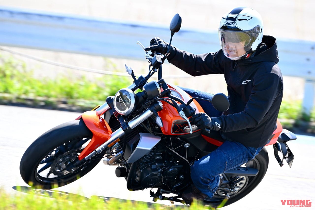 普通二輪免許で乗れるハーレー「X350」試乗インプレ！ 扱いやすいストリートトラッカー（WEBヤングマシン） | 自動車情報・ニュース - carview!