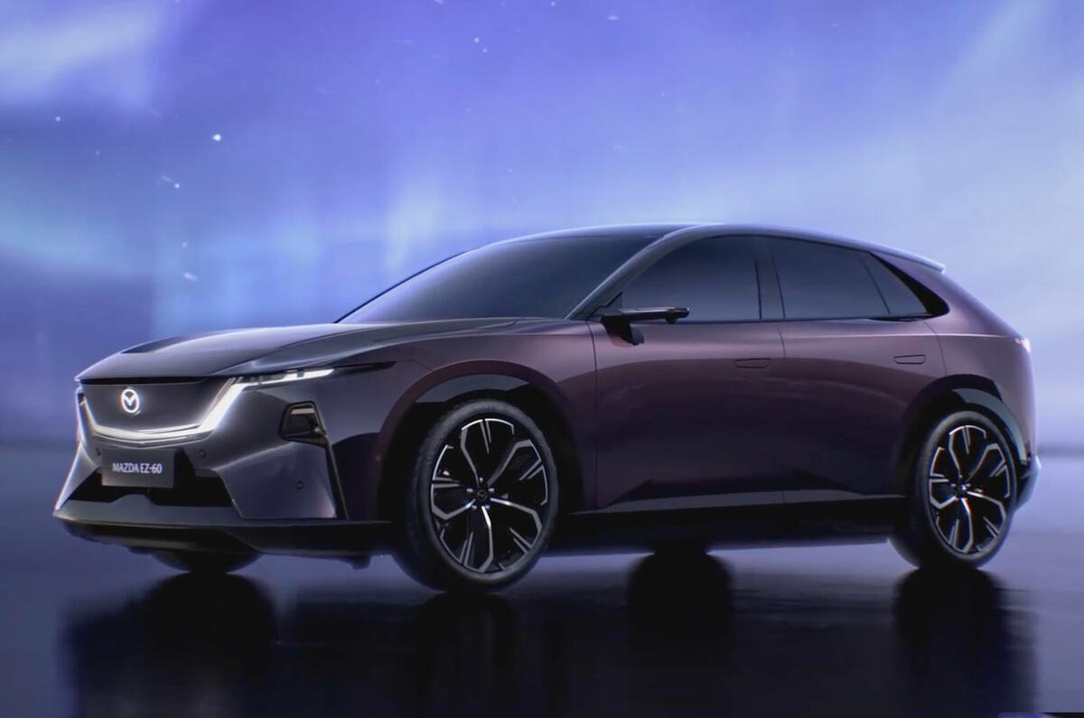 グローバル販売も視野？ マツダ新型EV『EZ-60』発表 スタイリッシュな電動SUV（AUTOCAR JAPAN） | 自動車情報・ニュース - carview!