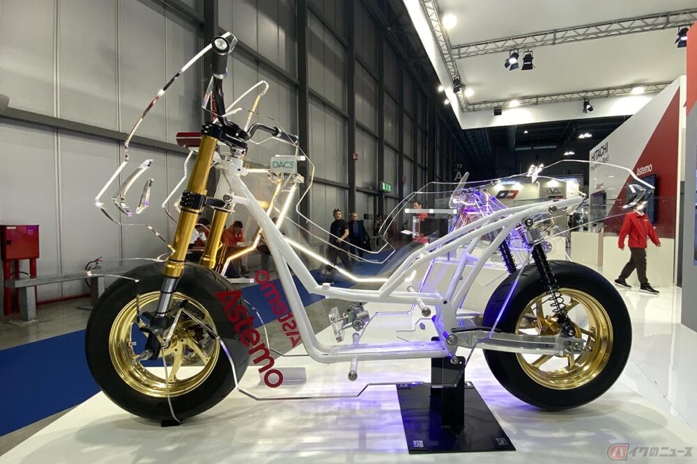 EICMA2022 日立Astemoブースへお邪魔しました（バイクのニュース ） | 自動車情報サイト【新車・中古車】 - carview!