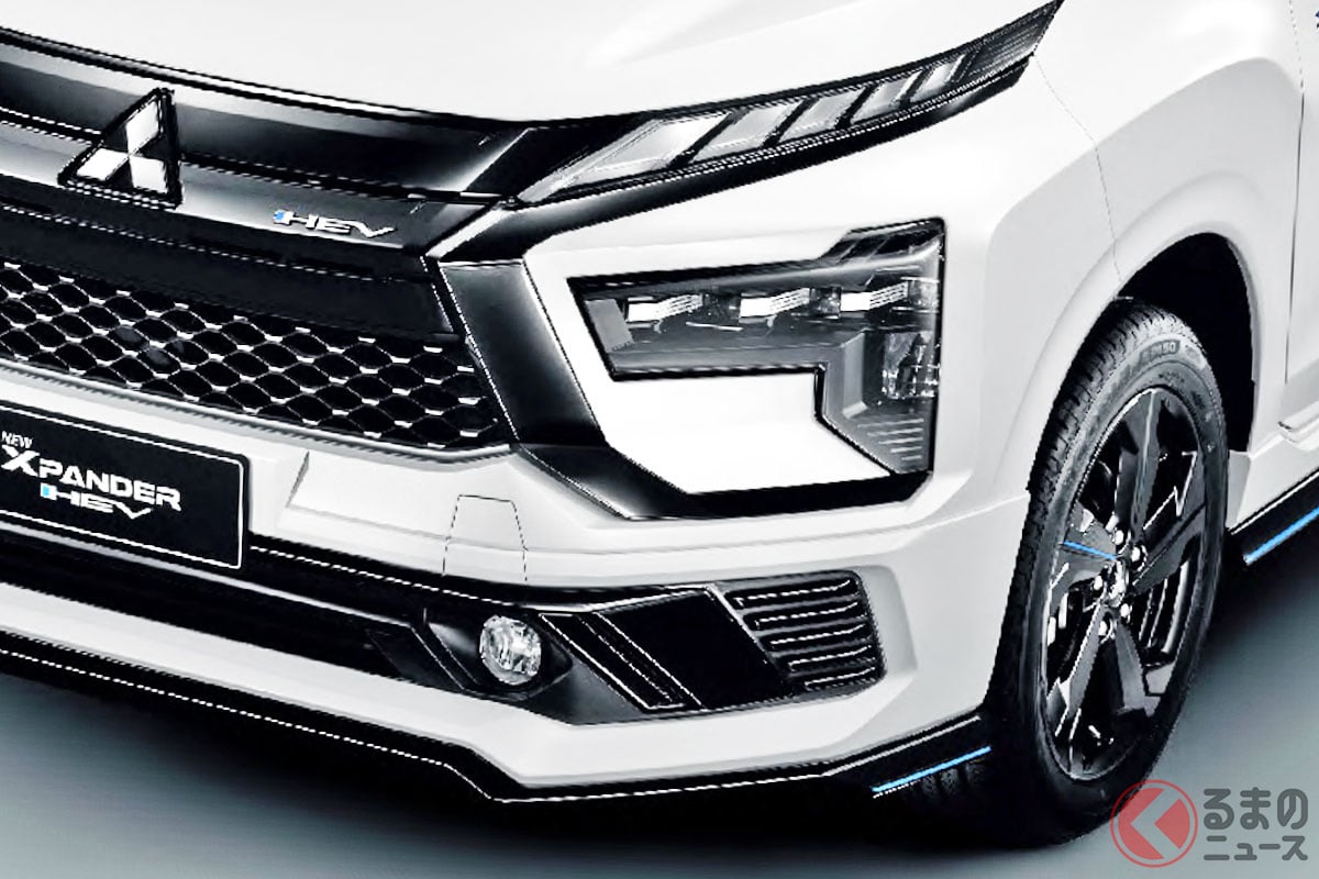 【タイ】全長4.6m！ 三菱「“新”SUVミニバン」発表！ 黒すぎ「ダイナミック顔」×画期的MIVECハイブリッド採用！ タフ仕様もある7人乗り「エクスパンダーPLAY」特別仕様車登場（くるま ...