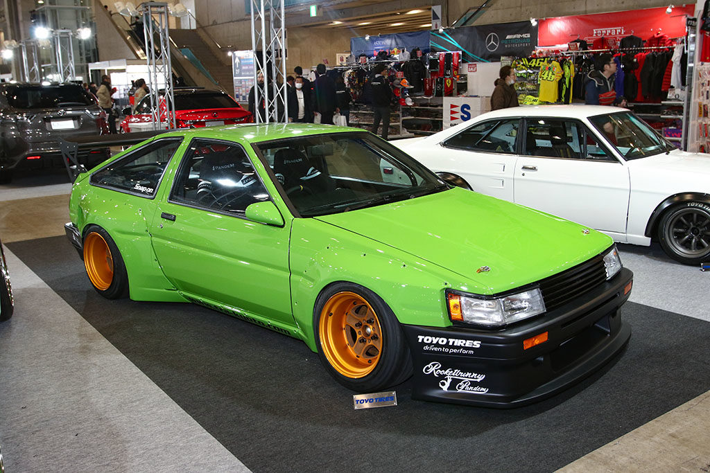 「SEMAショーを賑わせたパンデム仕様のAE86とS13が凱旋」ワイドフェンダーブームは終わらない！【東京オートサロン2020】（web option） | 自動車情報・ニュース - carview!