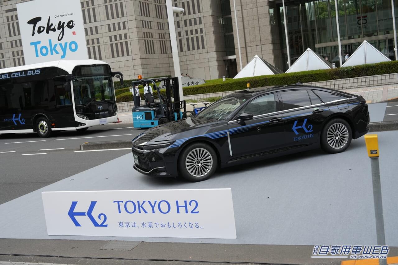 トヨタ、東京都と「TOKYO H2」プロジェクト始動 【燃料電池タクシーにクラウンを導入】（月刊自家用車WEB） | 自動車情報・ニュース - carview!