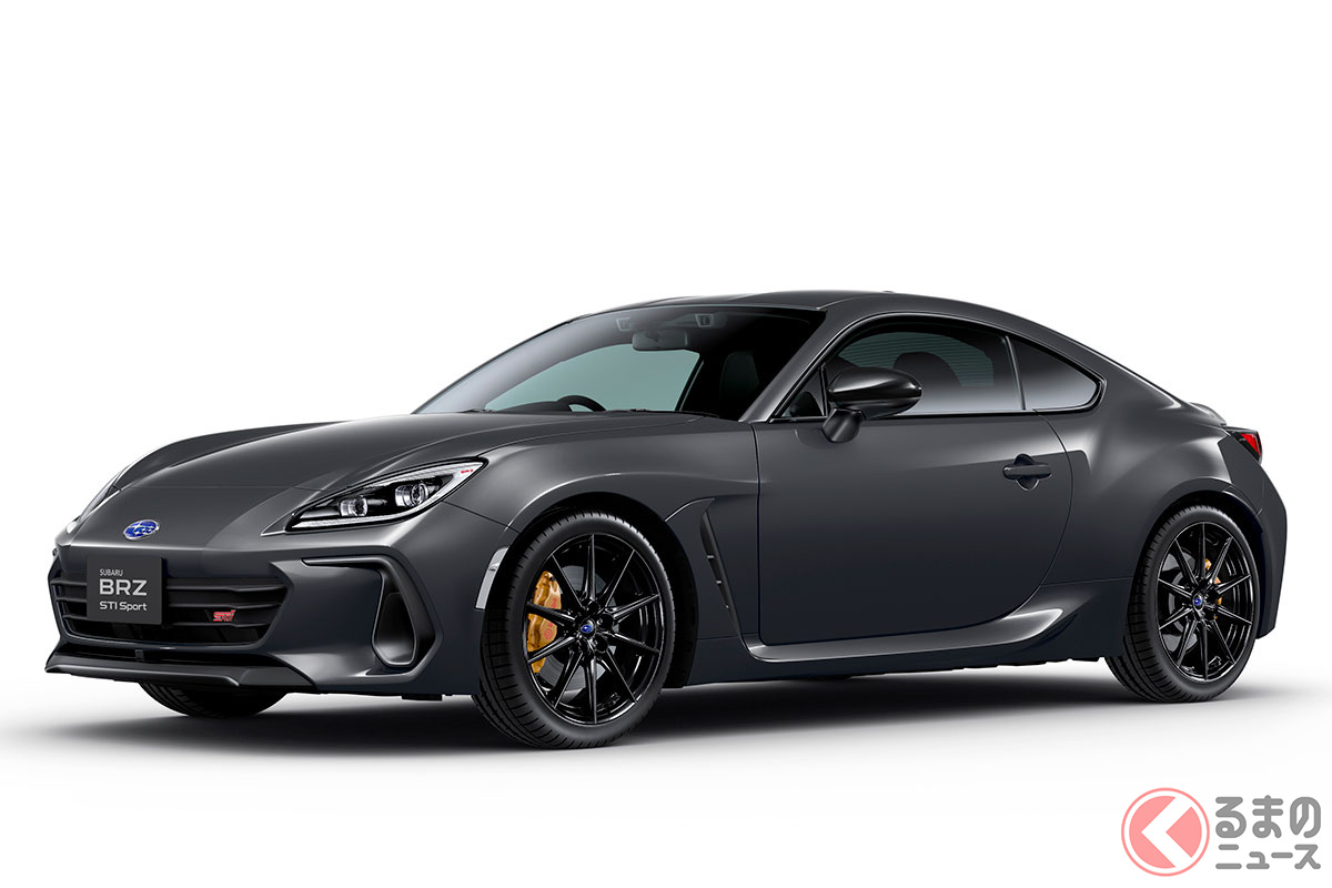 スバルが新型「BRZ」発表！ 上質＆スポーティな「STIスポーツ」新設定！ 初の「MTアイサイト」搭載し330万円から（くるまのニュース） | 自動車情報・ニュース - carview!