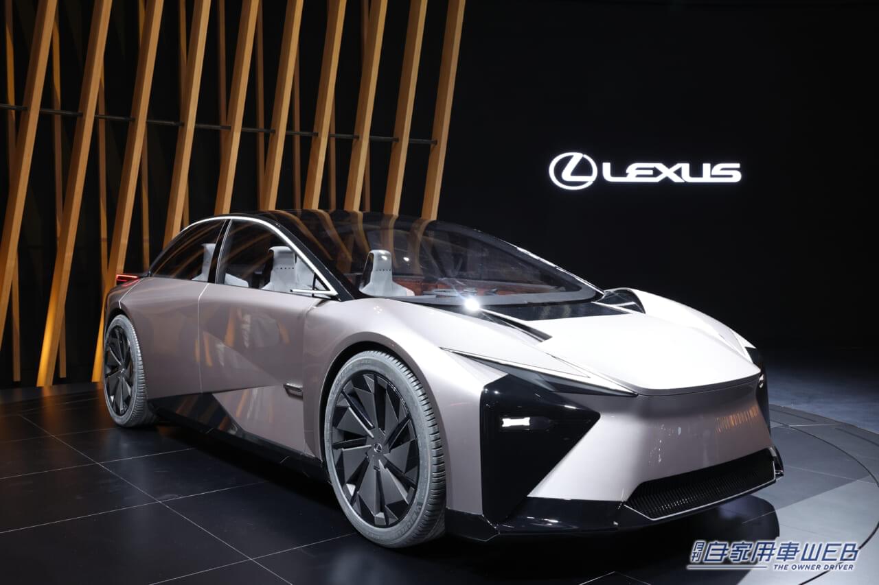 【JMS2023コンセプトカー】レクサス、2026年市場導入予定の次世代バッテリーEVコンセプト「LF-ZC」を世界初公開（月刊自家用車WEB） | 自動車情報・ニュース - carview!