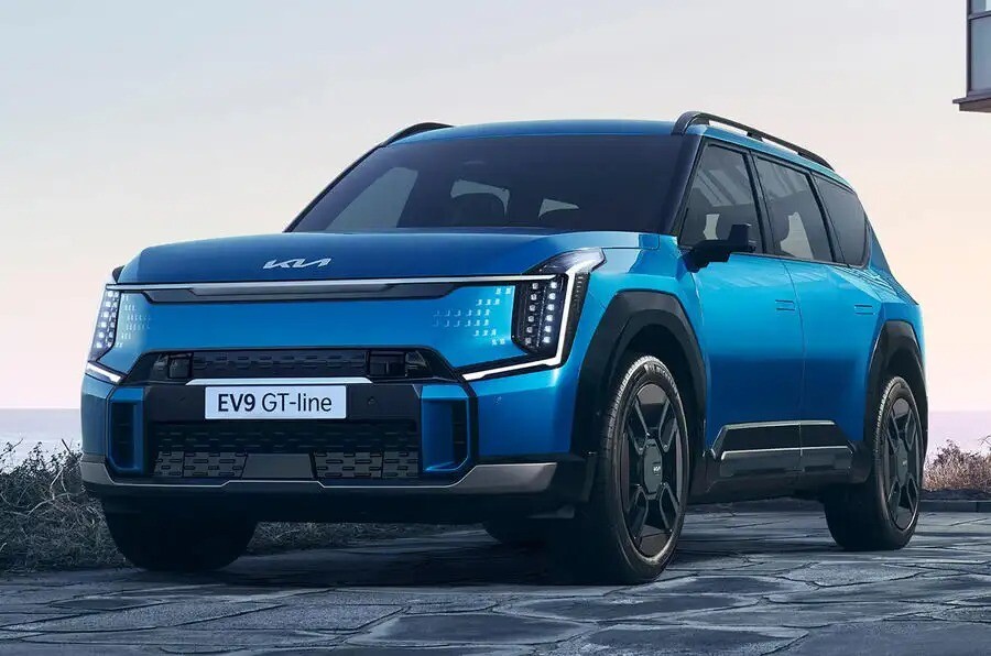 韓国キアの大型SUV「EV9」 1回の充電で540km走行 個性と先進性アピール（AUTOCAR JAPAN） | 自動車情報・ニュース - carview!