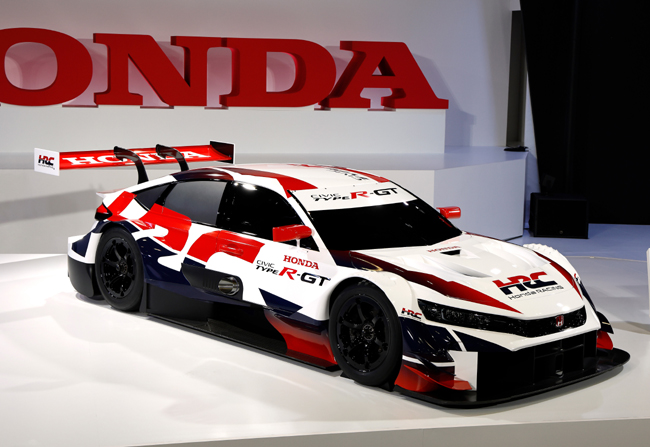 NSXに代わって2024年のSUPER GTシリーズGT500クラスへの参戦を予定するCIVIC TYPE R-GTのコンセプトモデルが公開（カー・アンド・ドライバー） | 自動車情報 ...