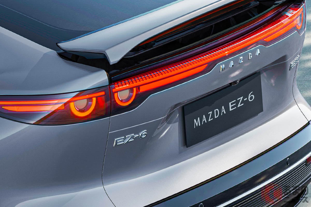 マツダ新型「“スポーティ”セダン」世界初公開！ 全長5m級ボディで“後輪駆動”！ 豪華内装もイイ「EZ-6」日本導入は？ 中国で発表（くるまのニュース） | 自動車情報・ニュース - carview!