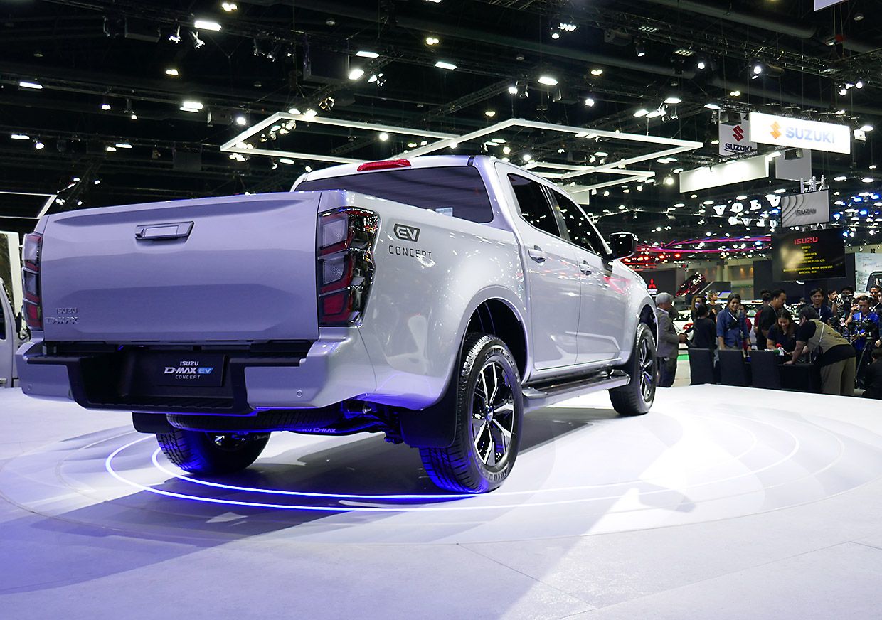 写真で見るニューモデル いすゞ「D-MAX」EVモデル（プロトタイプ）（日刊自動車新聞） | 自動車情報・ニュース - carview!