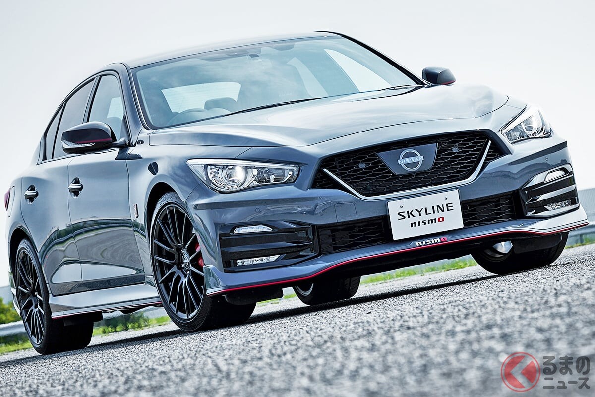 日産「“次期”スカイライン」登場しないのか？ 待望の「V38型」は“全電動車”化か!? 現行型「異例の11年目」突入で今後はどうなる… 北米では「4ドアクーペ」コンセプトの姿も（くるまの ...