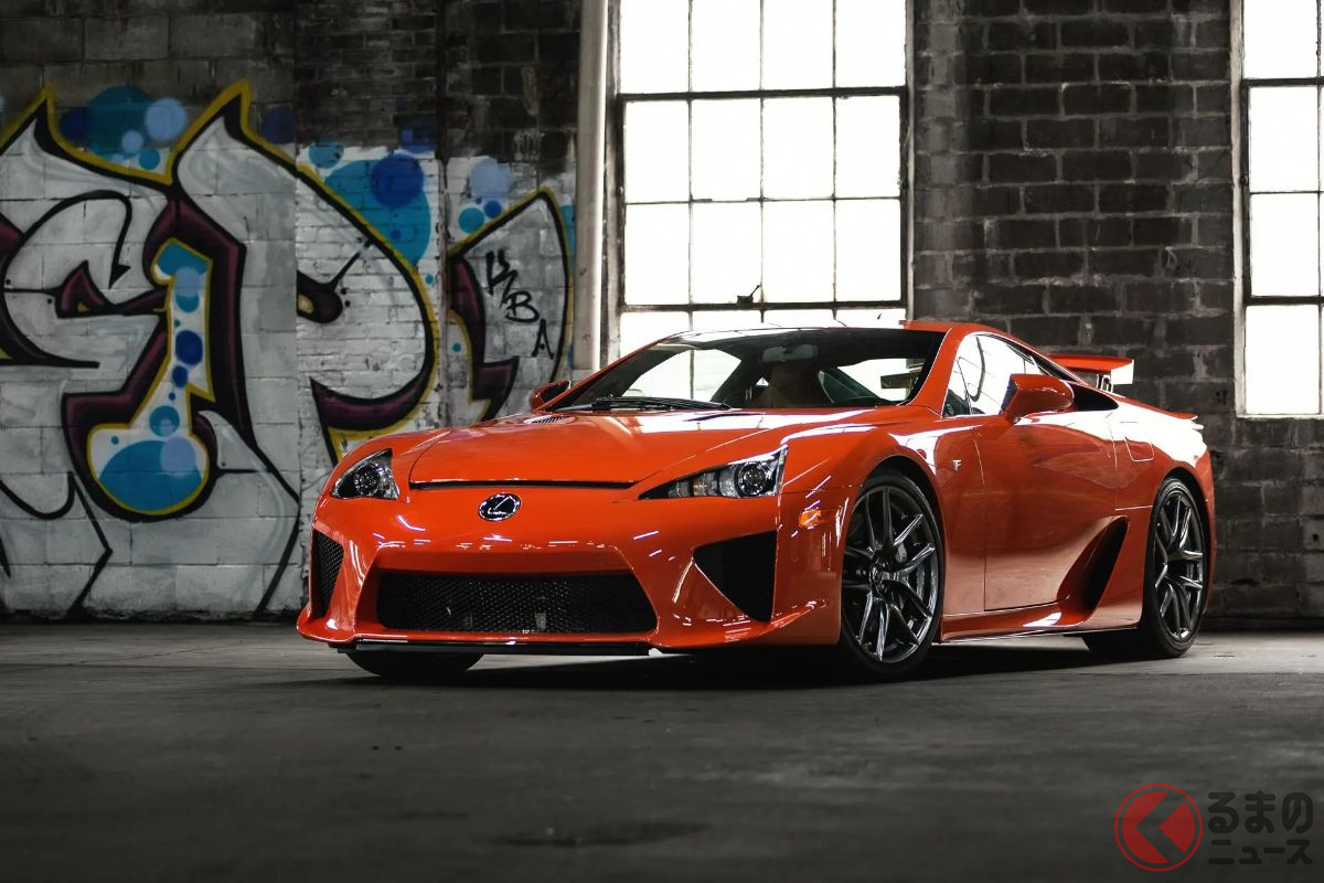 1.2億円のレクサス車が凄い！ オレンジボディが眩しい「極上車」現れる！ 存在感ある「LFA No.354」の特徴は（くるまのニュース） | 自動車情報・ニュース - carview!