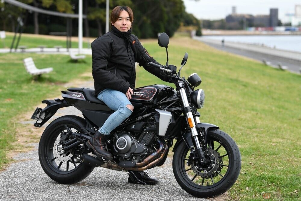 どんな人でも楽しめる！「X350」は街中で気楽に乗れるハーレーダビッドソン レーシングライダー石塚健の市販車インプレッション（バイクのニュース ） | 自動車情報・ニュース - carview!