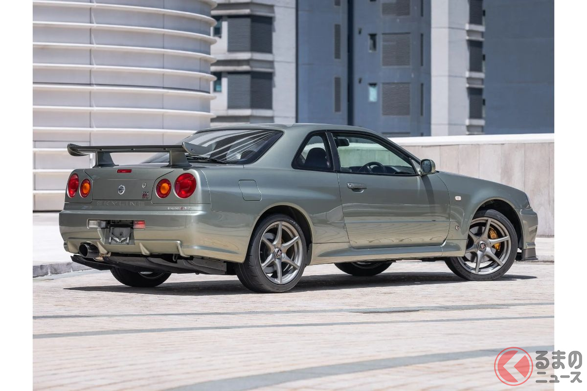 6000万円超える？ 最後の「スカイラインGT-R」が登場!? 限定数百台のミレニアムなボディカラー採用した「V・spec II Nur」に注目！ 海外オークションで高値なるか（くるまの ...
