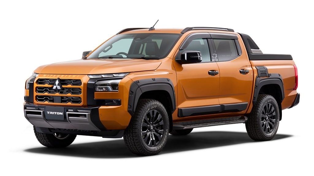 三菱 新型「トライトン」がワイルドに変身！冒険誘うカスタムモデル 東京オートサロン2024（グーネット） | 自動車情報・ニュース - carview!