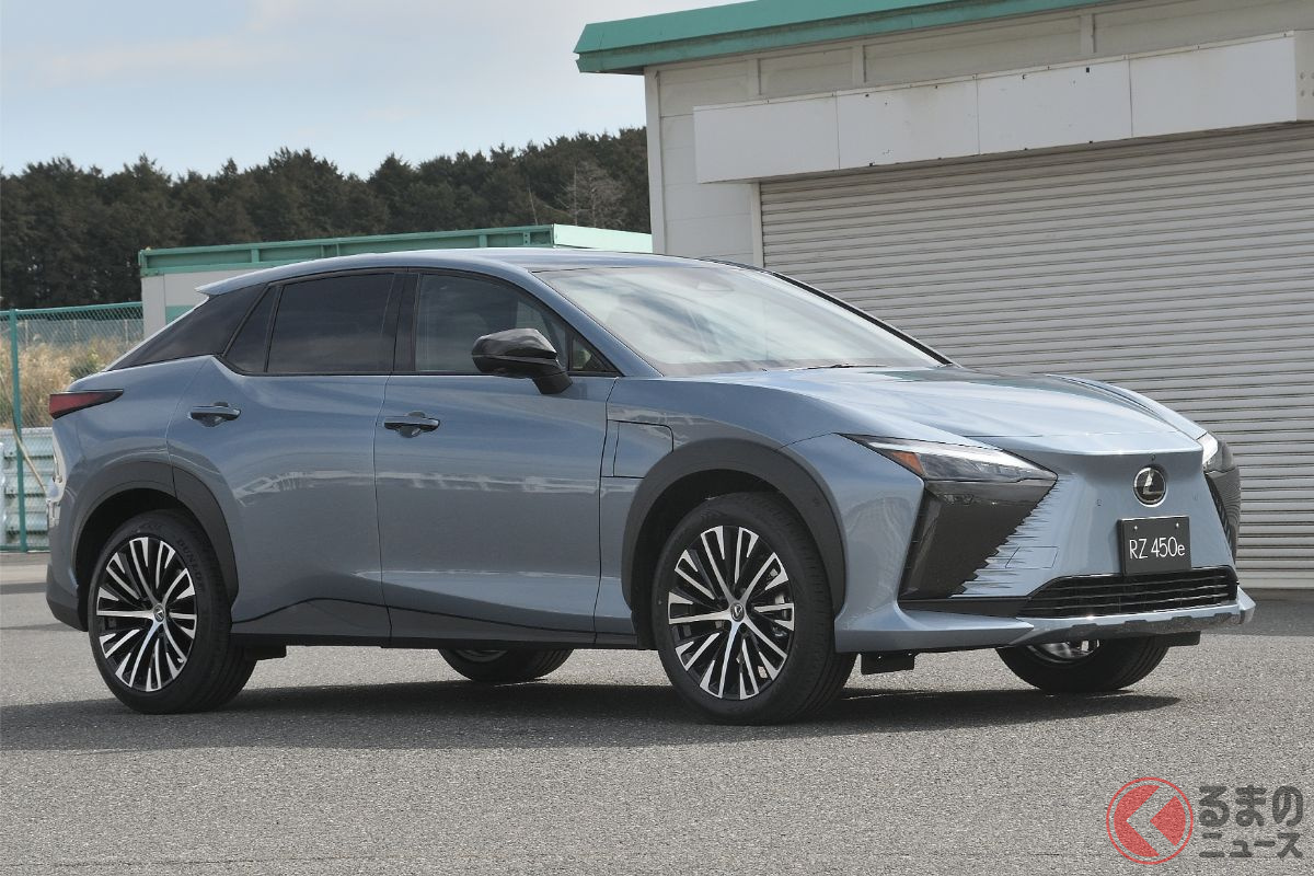 レクサス新型SUV「RZ」発売！ 初回モデルはもう「完売」!? 早速注目の的も限定500台で「抽選販売」の理由は？（くるまのニュース） | 自動車情報サイト【新車・中古車】 - carview!