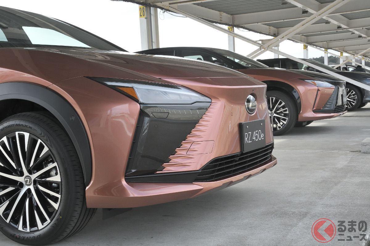 レクサス新型SUV「RZ」発売！ 初回モデルはもう「完売」!? 早速注目の的も限定500台で「抽選販売」の理由は？（くるまのニュース） | 自動車情報・ニュース - carview!