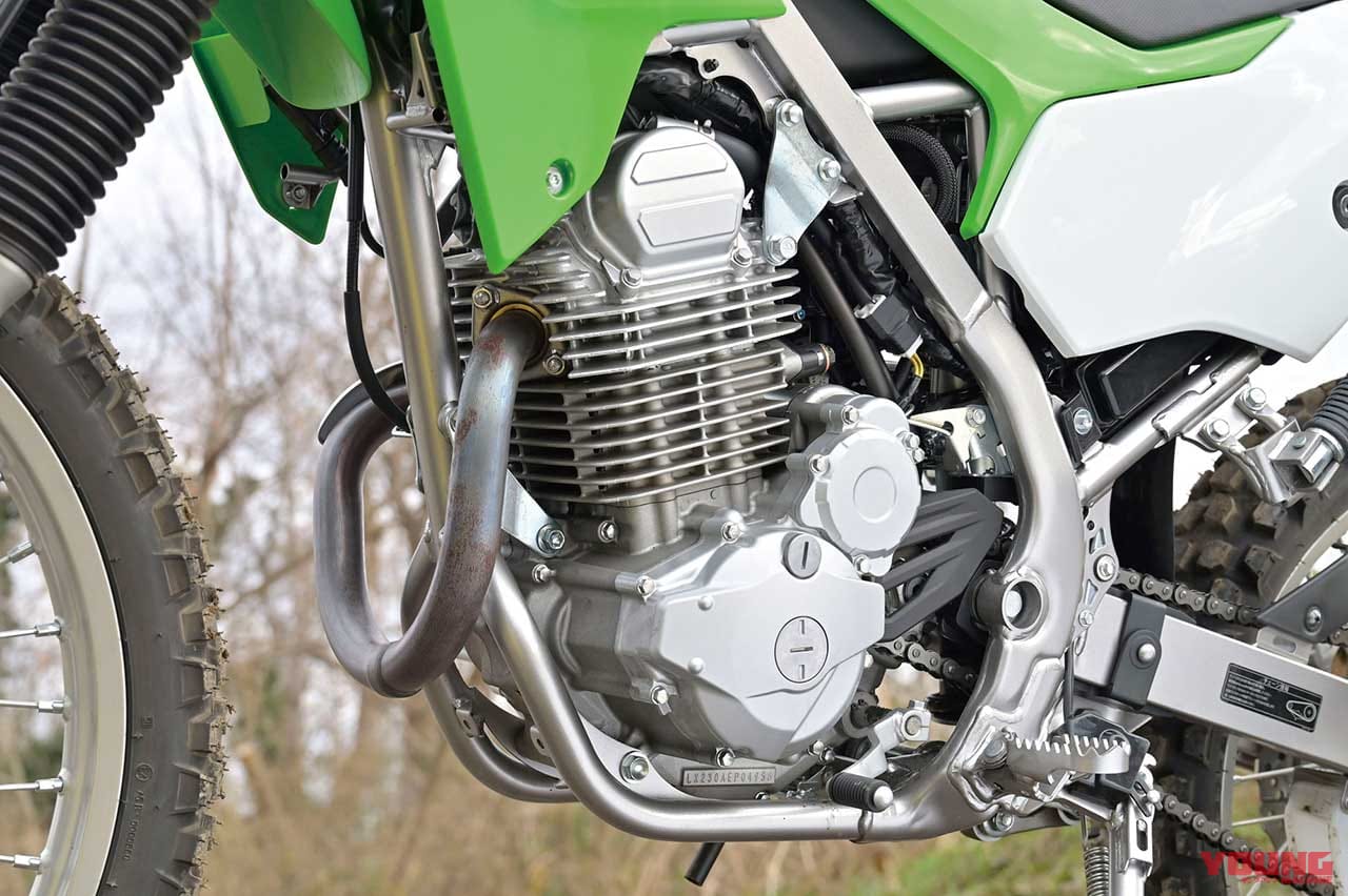 KLX230／CRF250L／セロー250FE徹底比較【#5 サス｜エンジン｜積載性】（WEBヤングマシン） | 自動車情報・ニュース - carview!